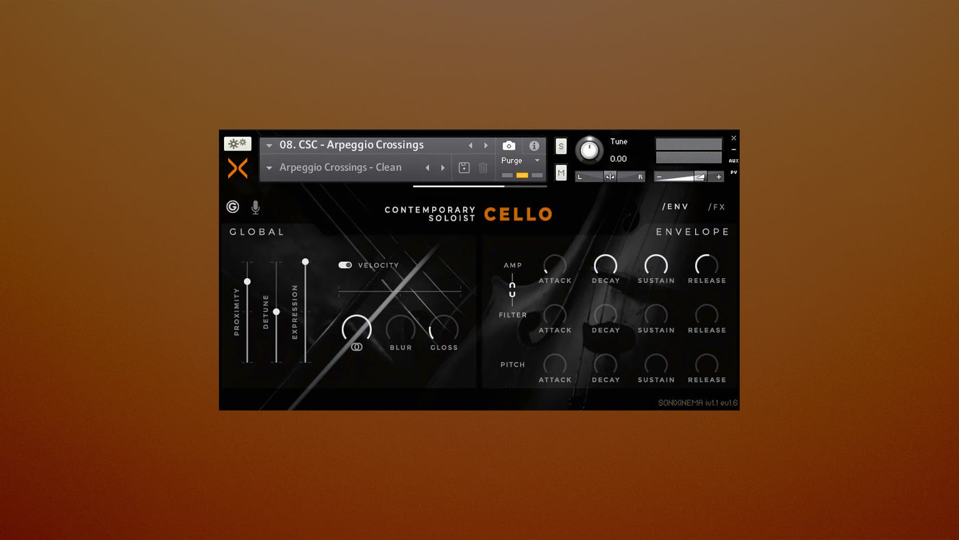 Cello Sample Library for Kontakt - Contemporary Soloist Cello – Sonixinema